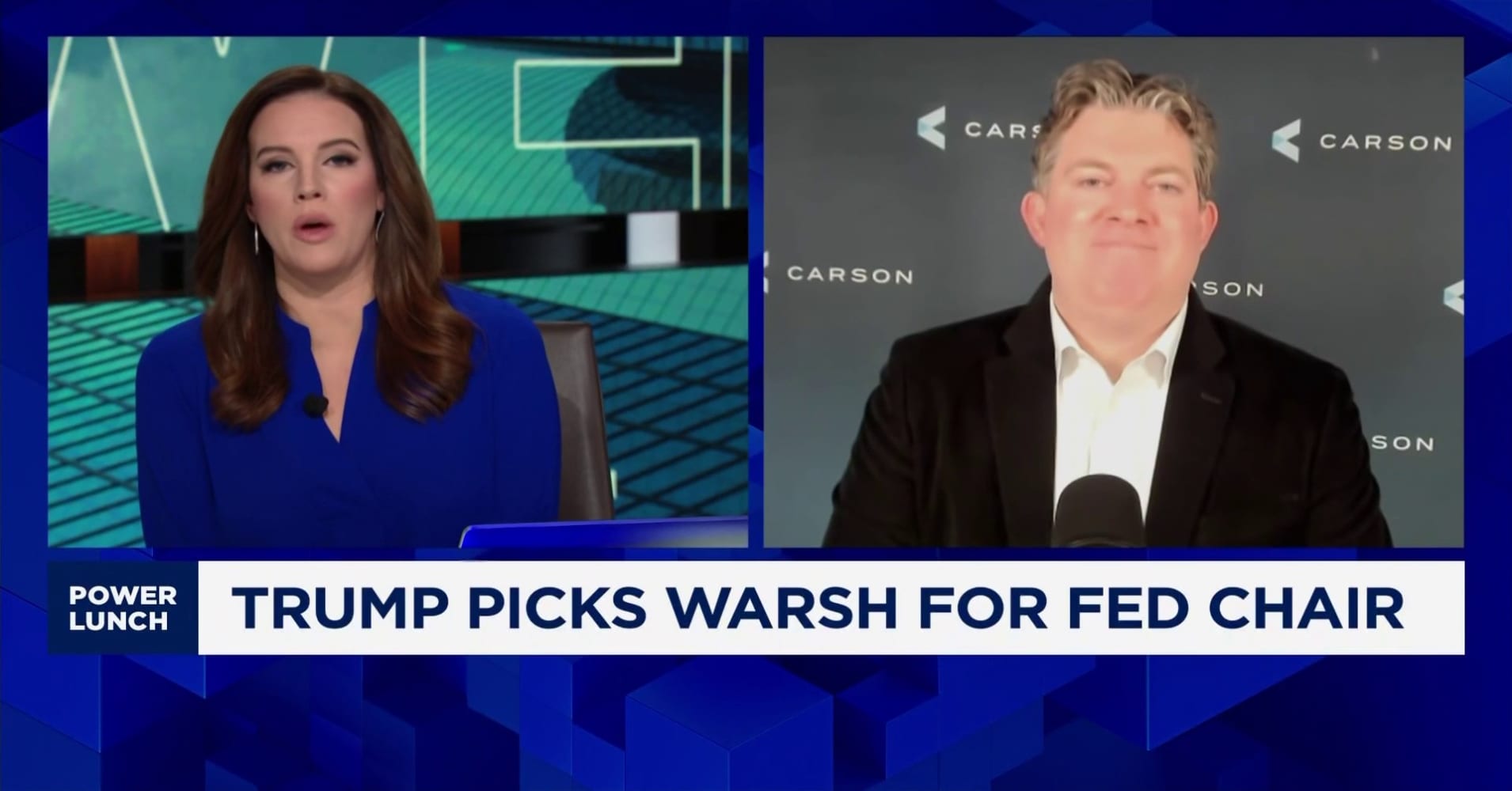 Market may test Fed's Kevin Warsh with mid-year volatility: Carson ...