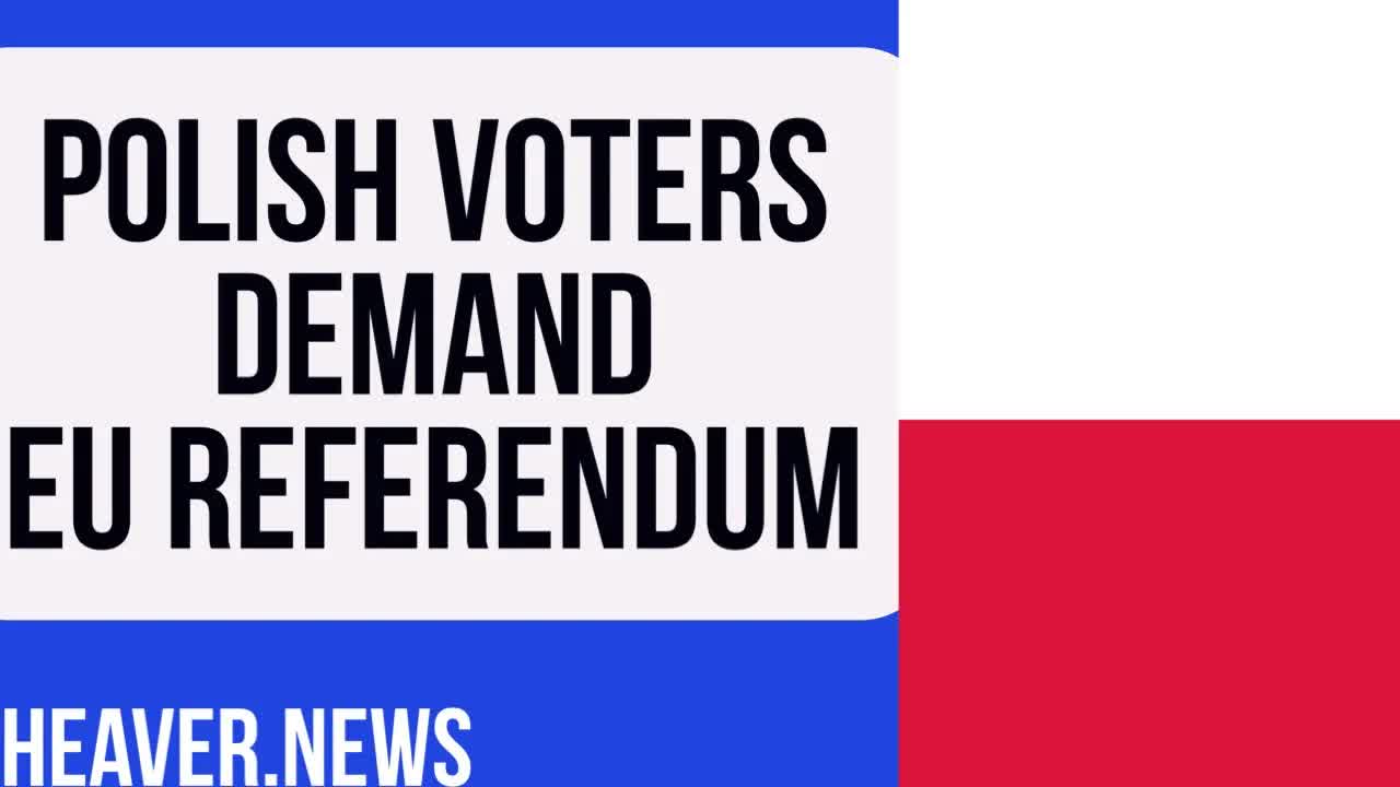 Polish voters on EU referendum demand
