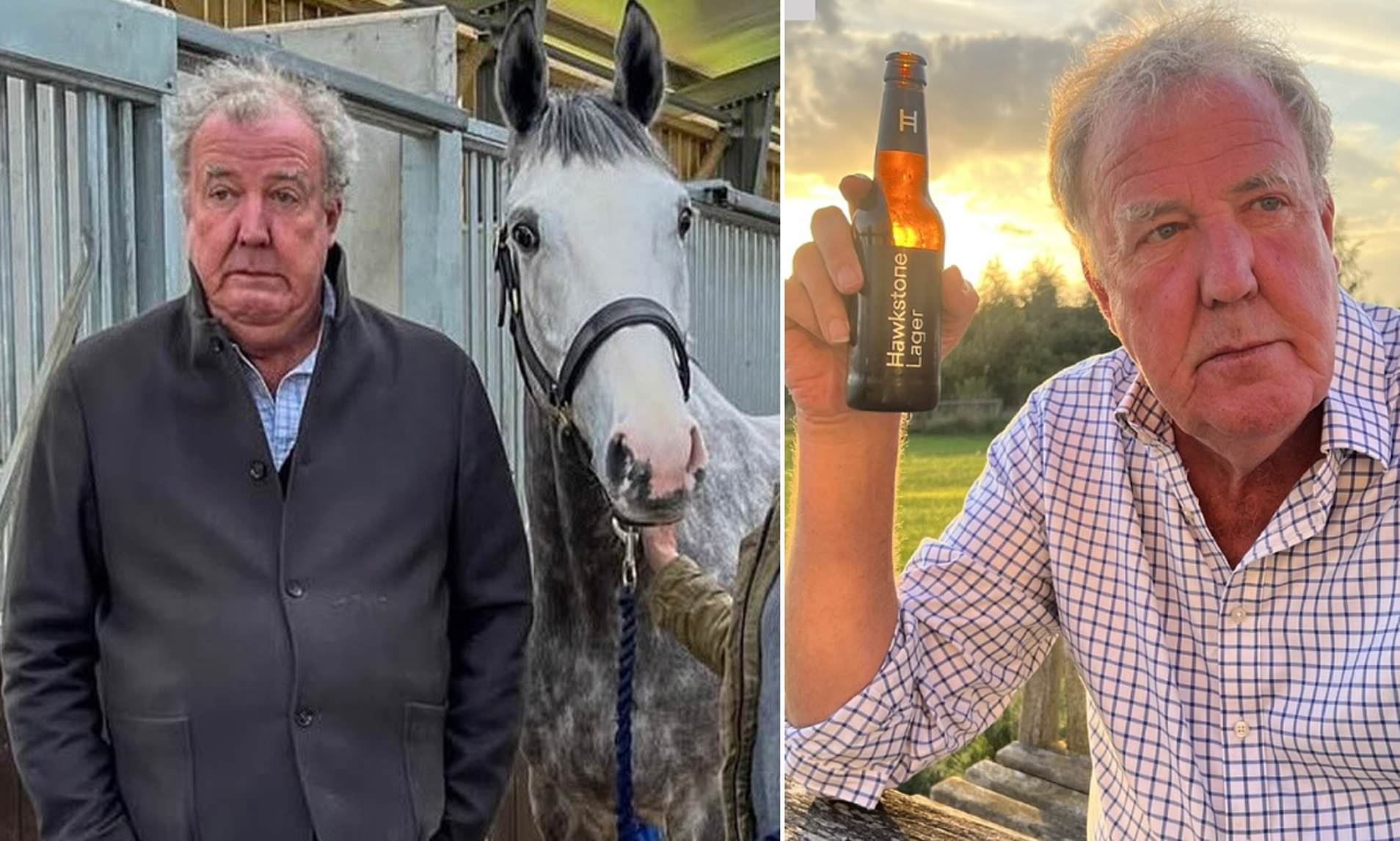Jeremy Clarkson's horse named after his beer gallops to its first-ever ...