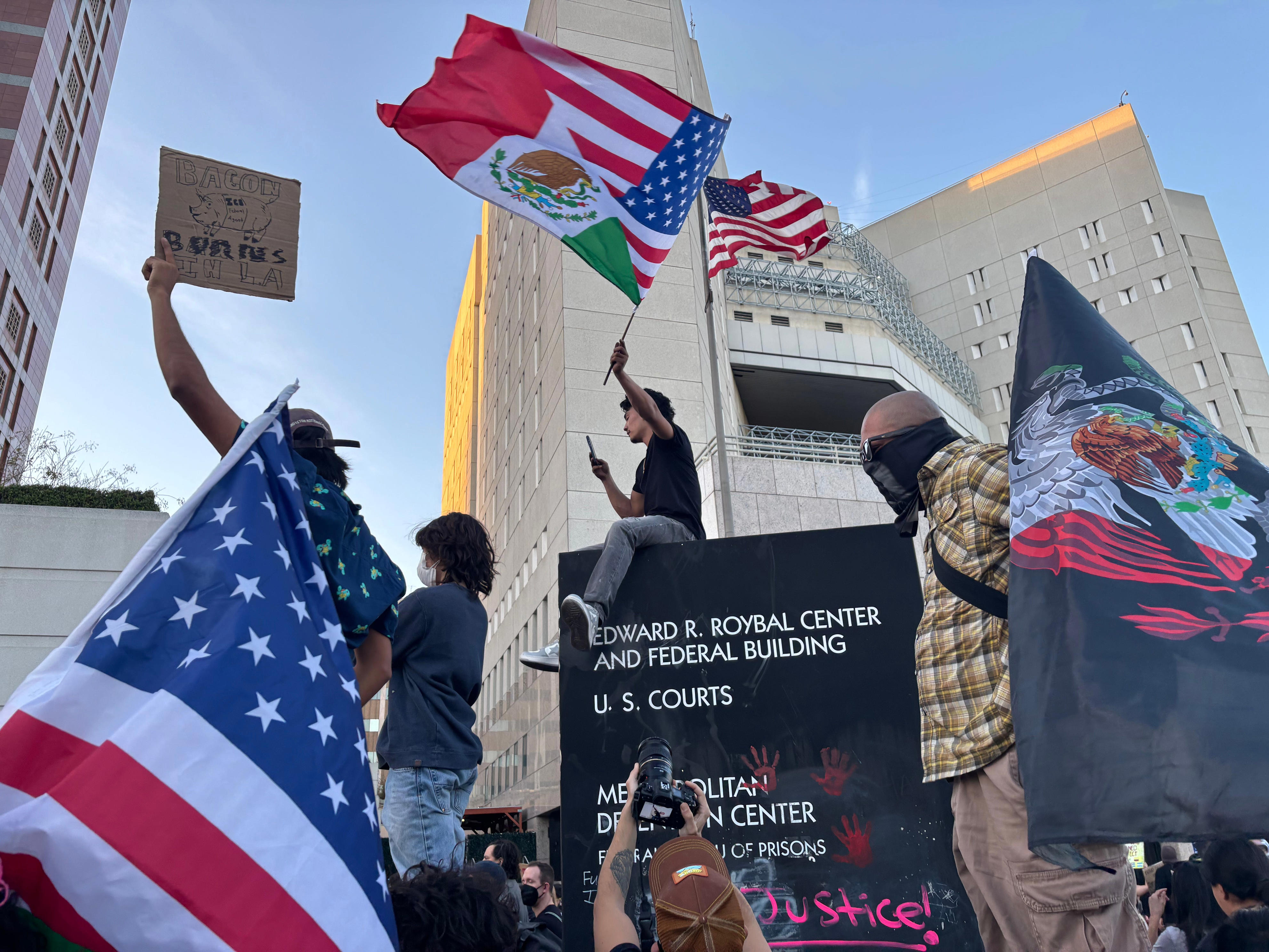 Anti-ICE protests turn tense in LA. Don Lemon released after being arrested