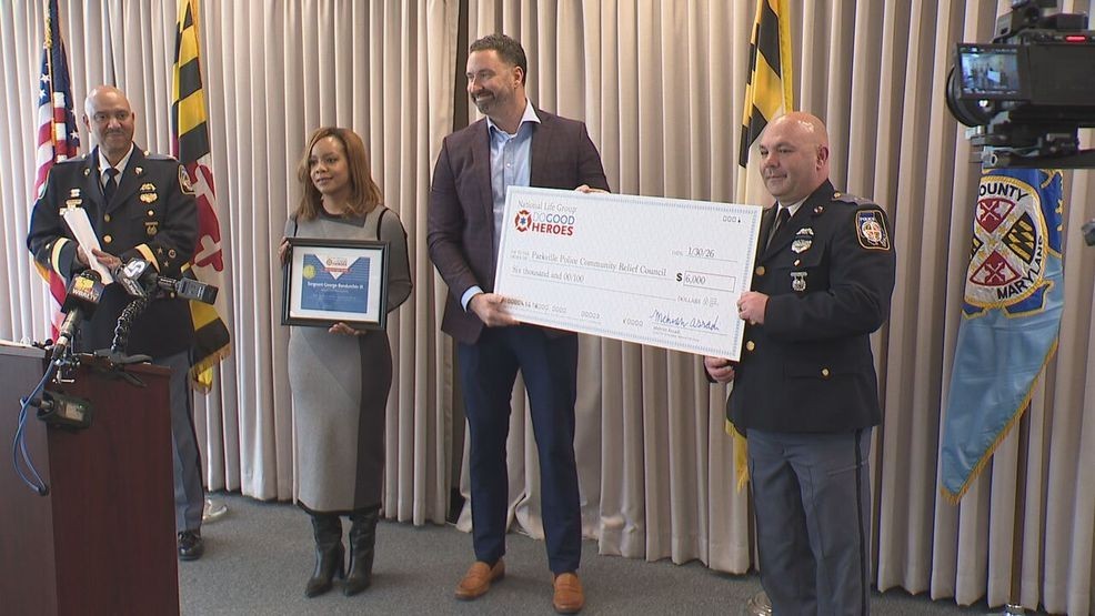 Baltimore County police sergeant wins 2025 National Life Do Good Heroes ...