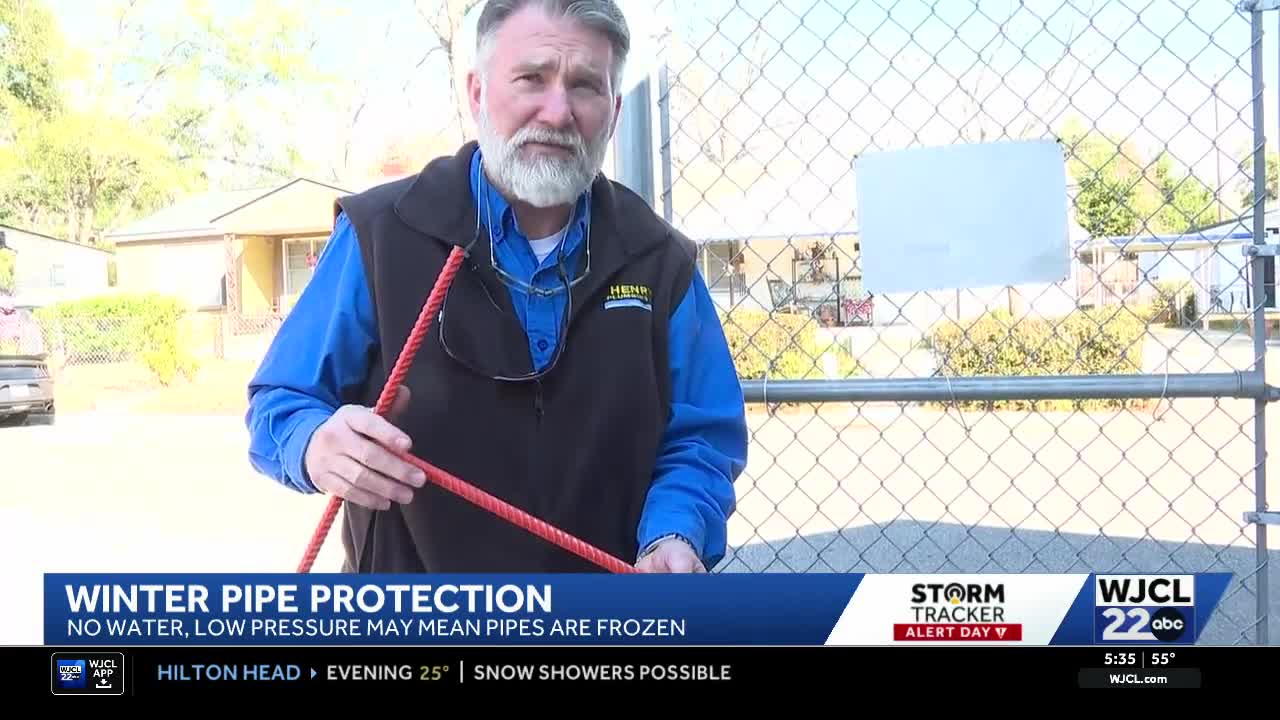 Demonstration: Savannah plumber walks through what to do if pipes freeze