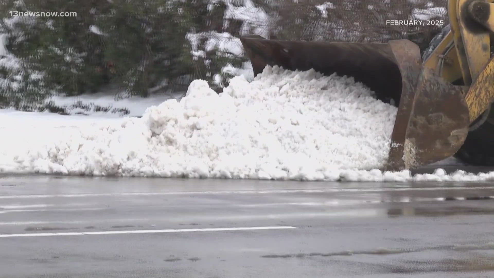 Virginia Beach prepares for weekend snow impacts