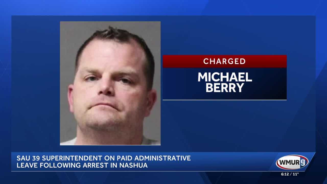 Amherst superintendent placed on leave after arrest