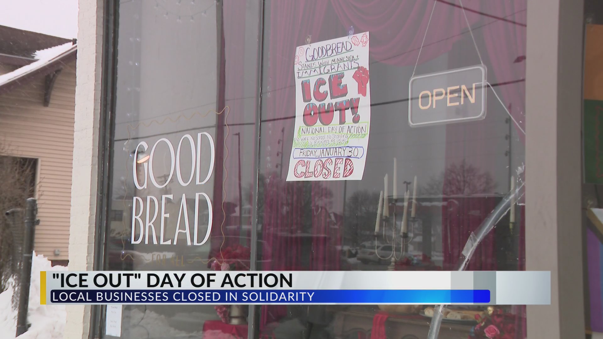 Fort Wayne businesses closed in solidarity with "ICE out" day of action