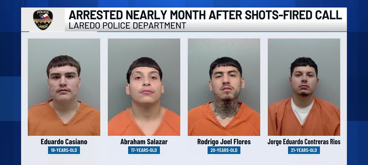 Fourth suspect arrested in Laredo New Year’s Day shooting