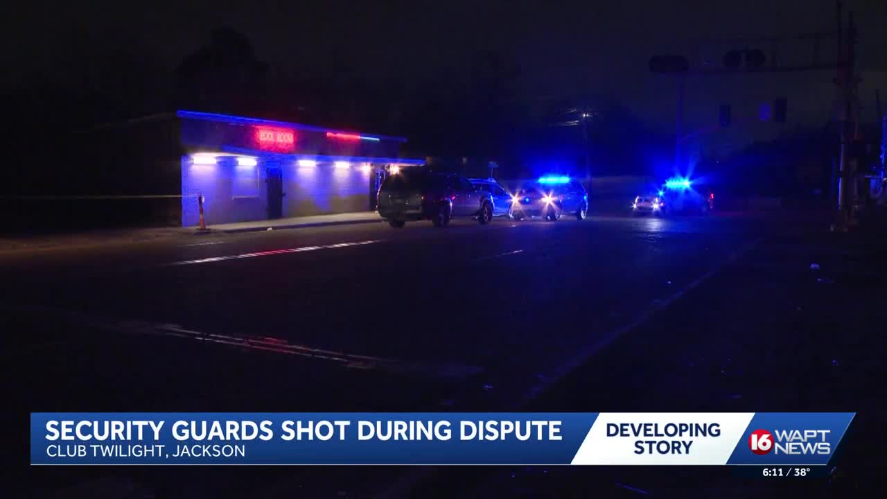 Security guards shot after employee fired at nightclub