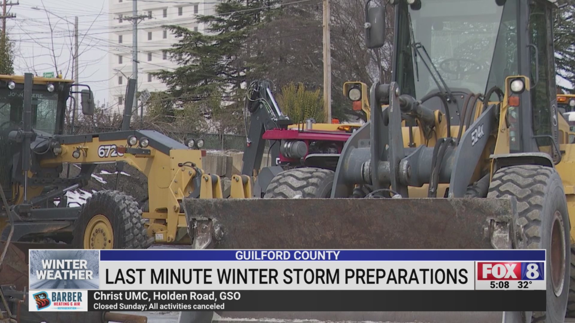 Last-minute preparation for winter storm underway in Guilford County