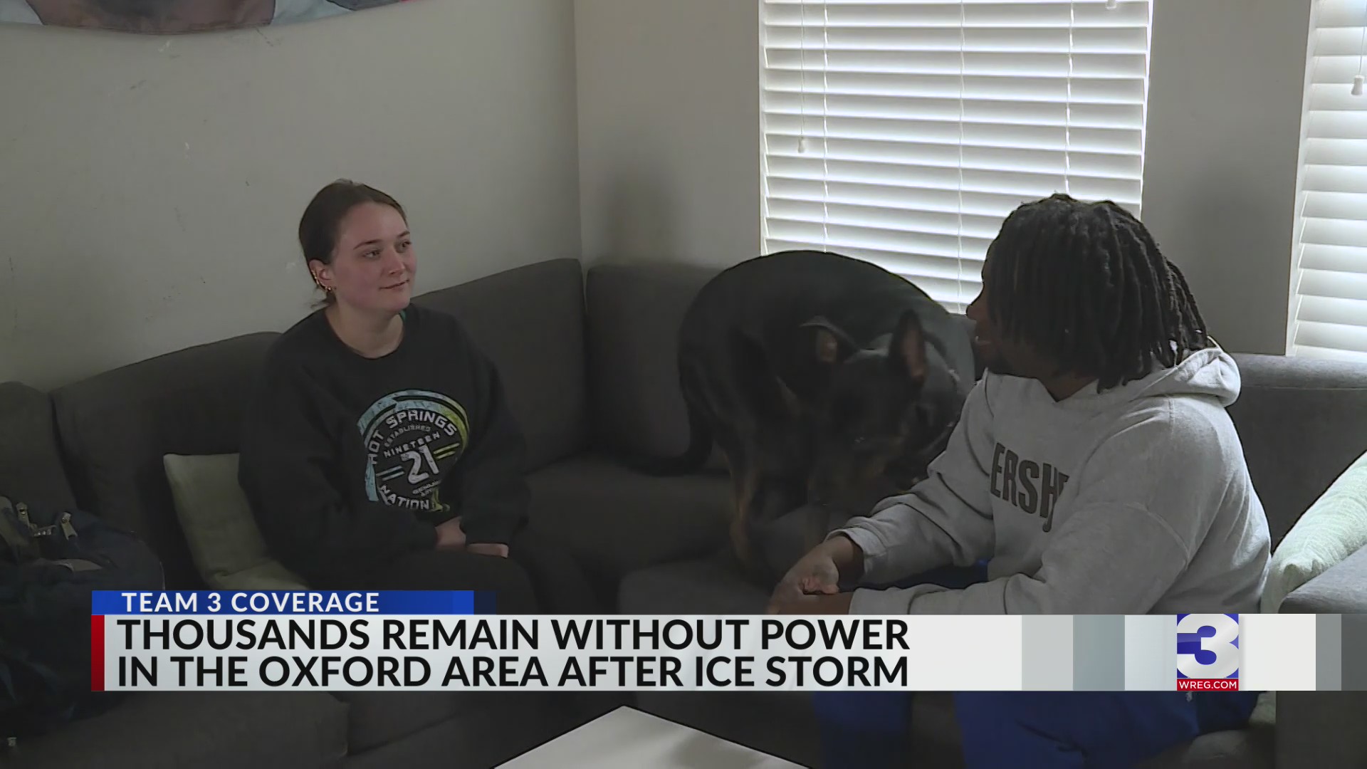 MS college students cope with water, power outages after winter storm
