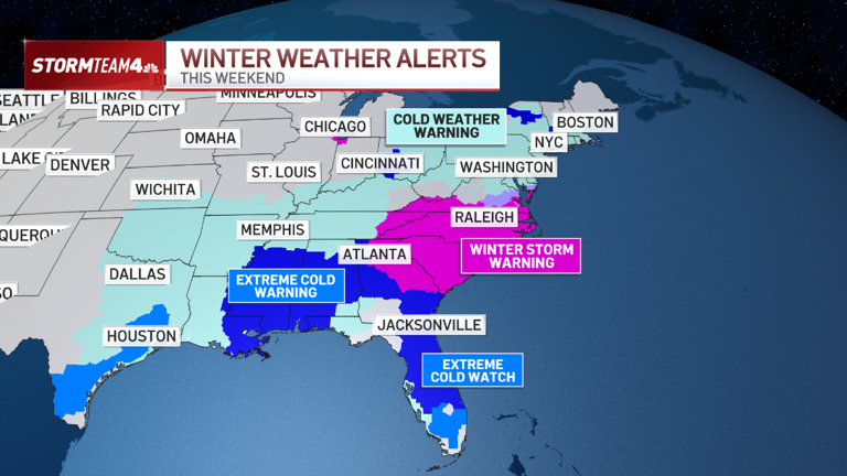 Extreme winter weather brings dangerously cold temperatures, gusty ...