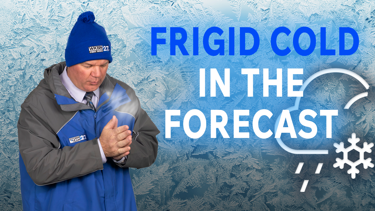 Frigid cold to start your weekend