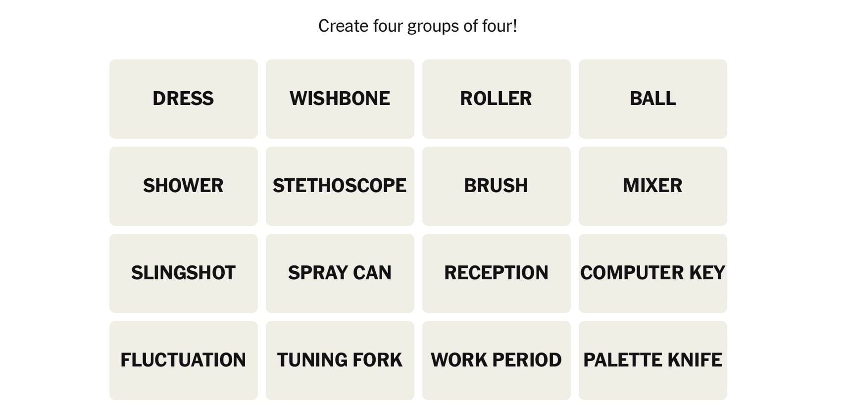 NYT Connections #965: Hints and solutions for January 31, 2026