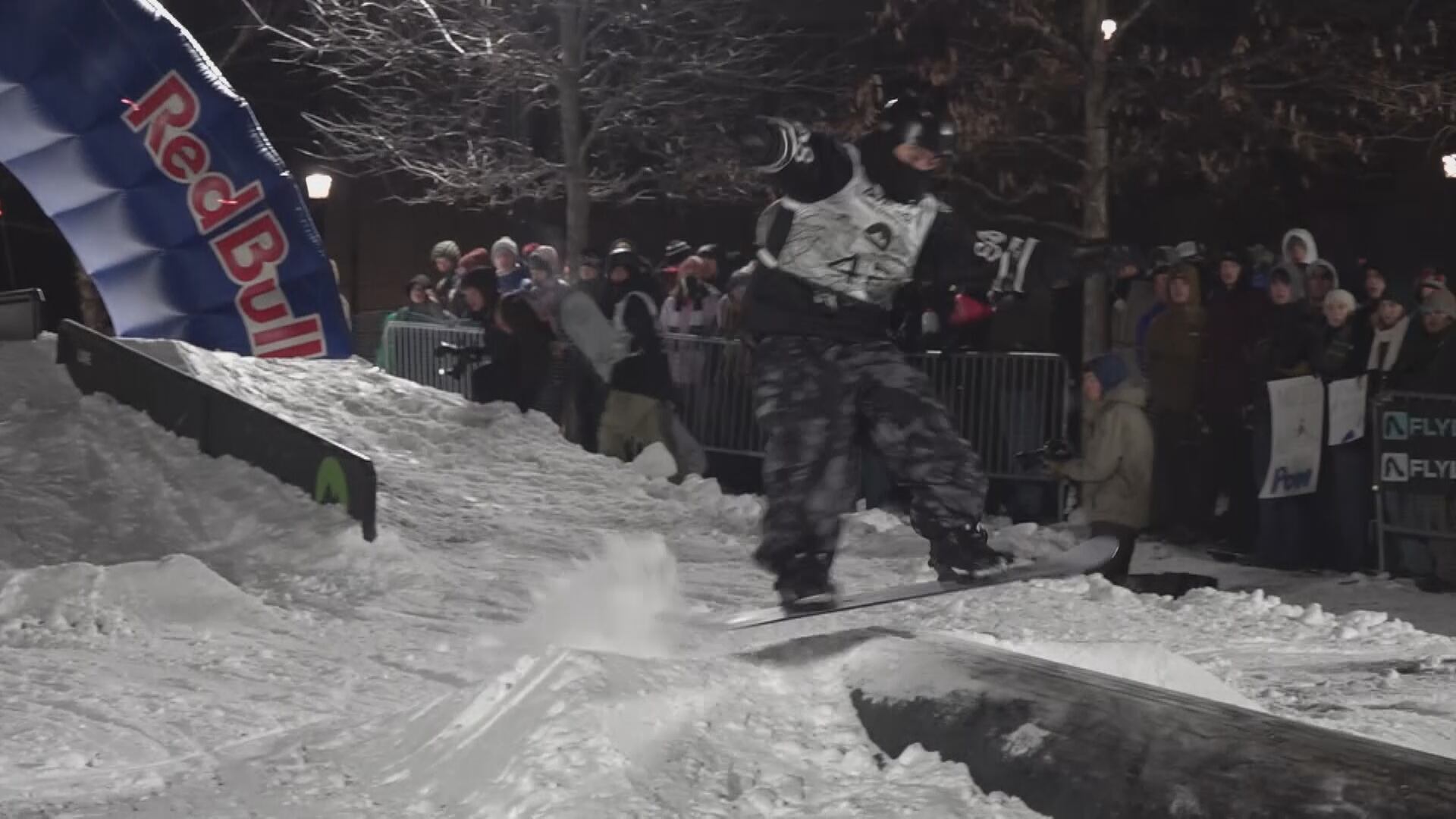 Cold weather didn’t stop UVM’s annual rail jam