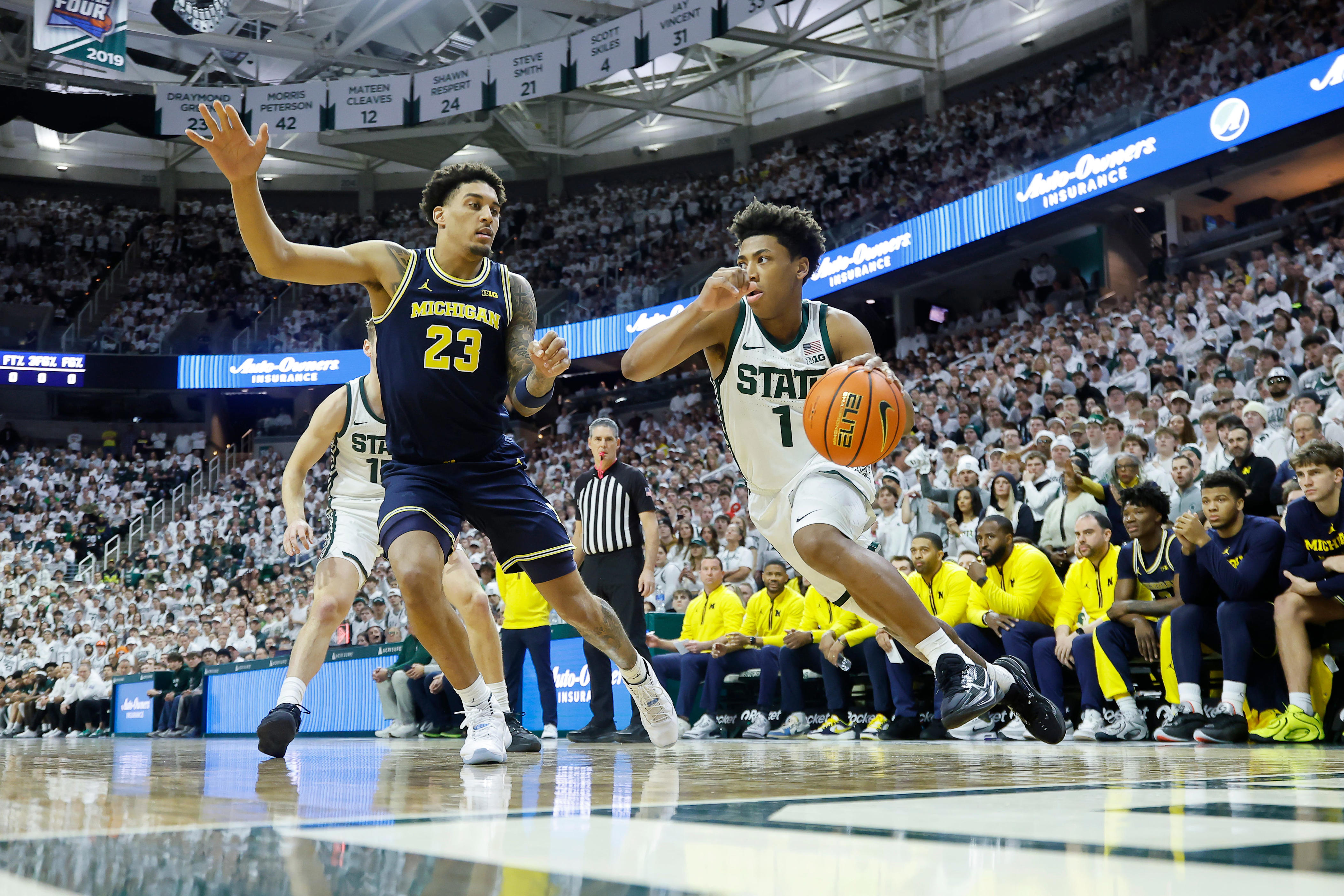 Dusty May decries Jeremy Fears' 'dangerous' plays in MSU game
