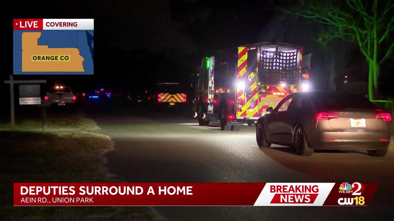 Woman seriously hurt, man shot in Orange County, deputies say; suspect ...