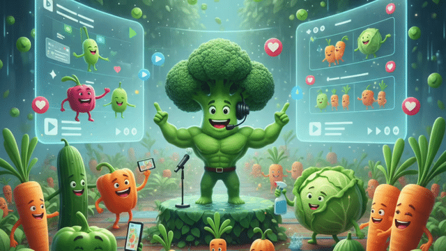 Talking vegetables take over social media: Inside the viral AI reels ...