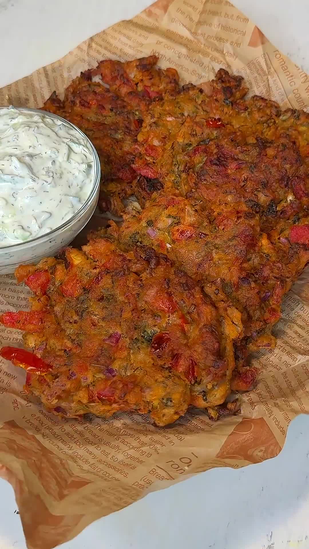 Crispy tomato fritters anyone can enjoy