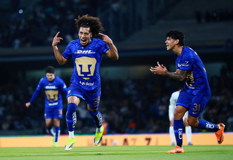 Pumas UNAM golea en torneo mexicano de fútbol