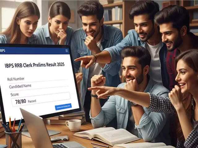 IBPS RRB clerk prelims result 2025 released: Check your scores now