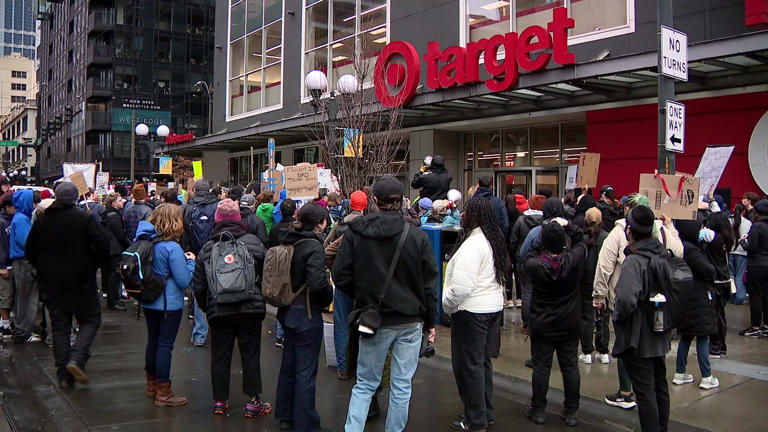Seattle protesters join national 'ICE Out' day of action