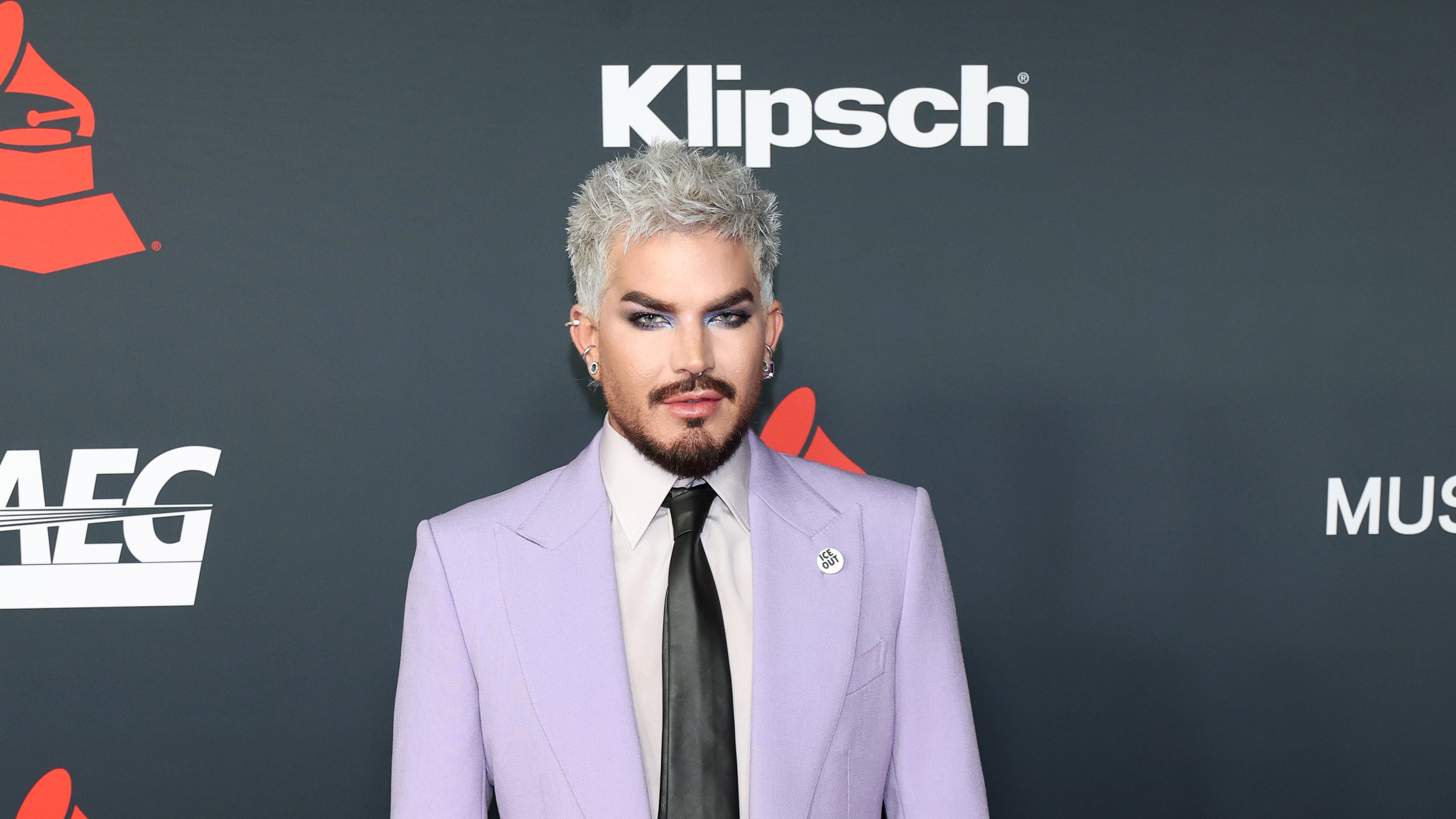 "I'm terrified!" Adam Lambert on singing for Mariah Carey