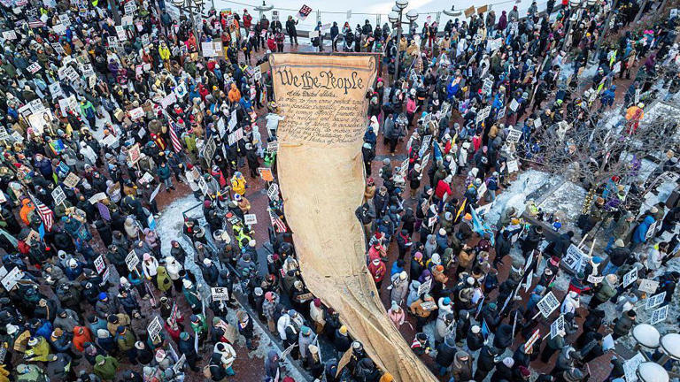 US cities hold anti-ICE protests during nationwide day of action