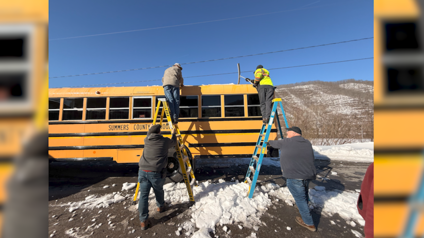 West Virginia Department of Education prepares school buses after ...