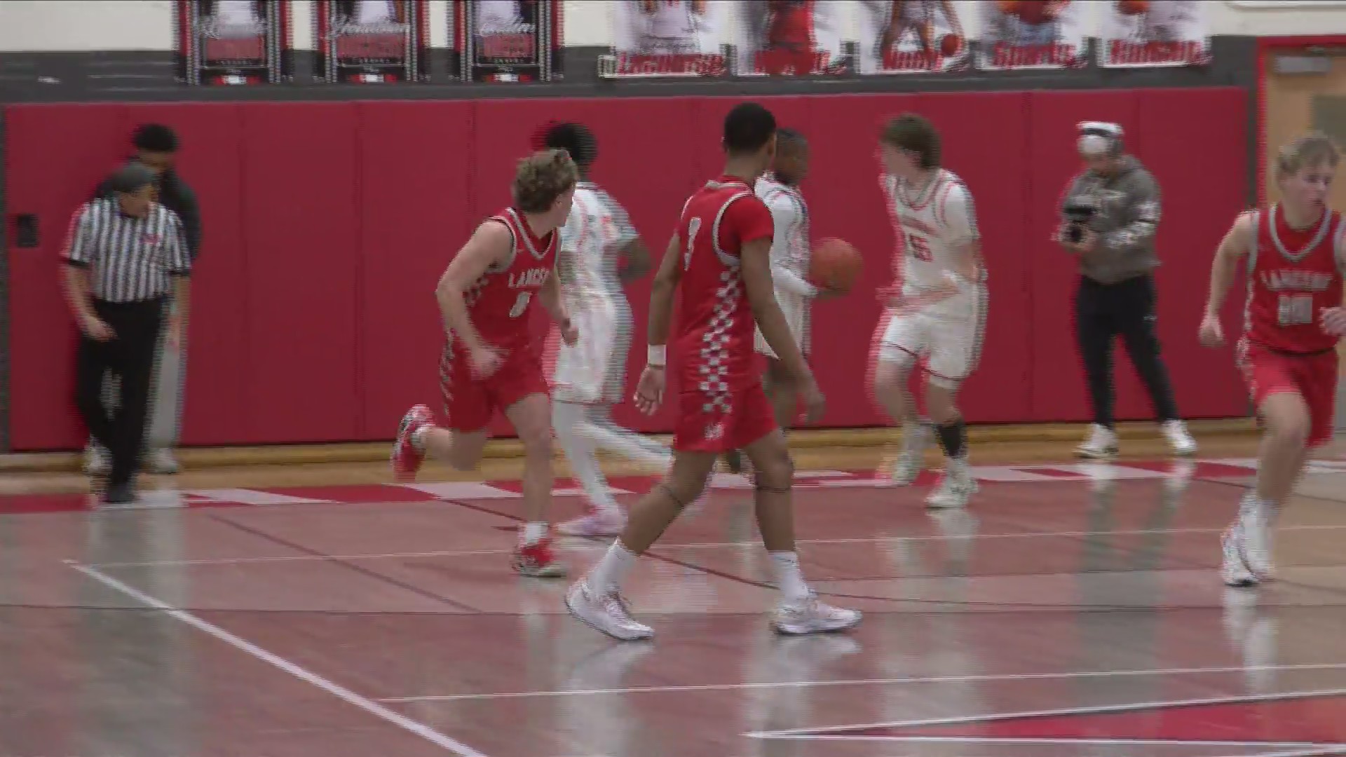North Scott boys' basketball takes down West, 48-47