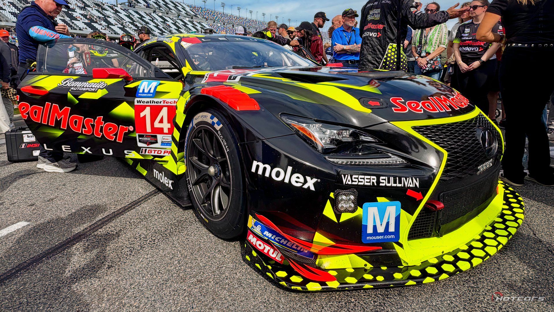 Lexus turned a plain car into a GT3 race car