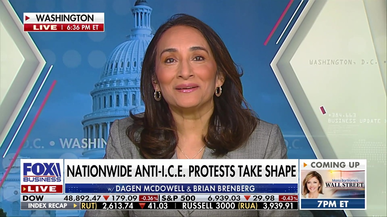 Asra Nomani calls nationwide ICE shutdown a 'classic' communist tactic