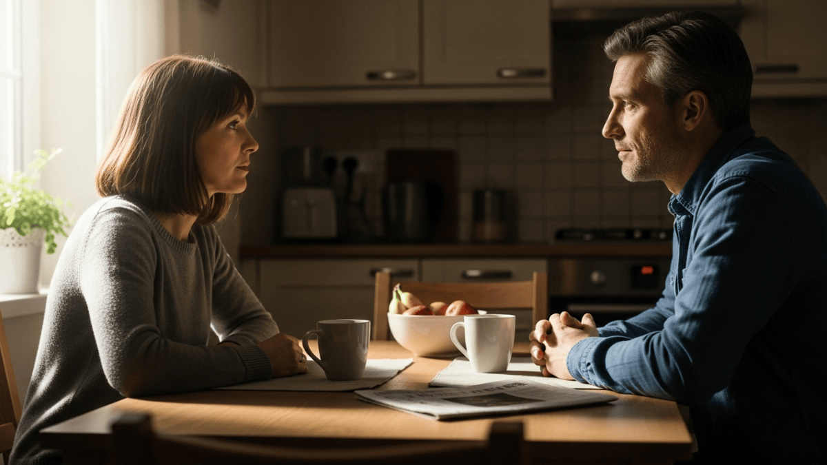 He left, came back and I finally understood why our marriage failed