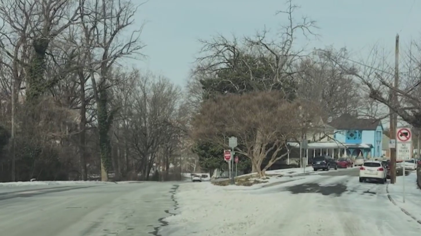 Road conditions improving in Forsyth County