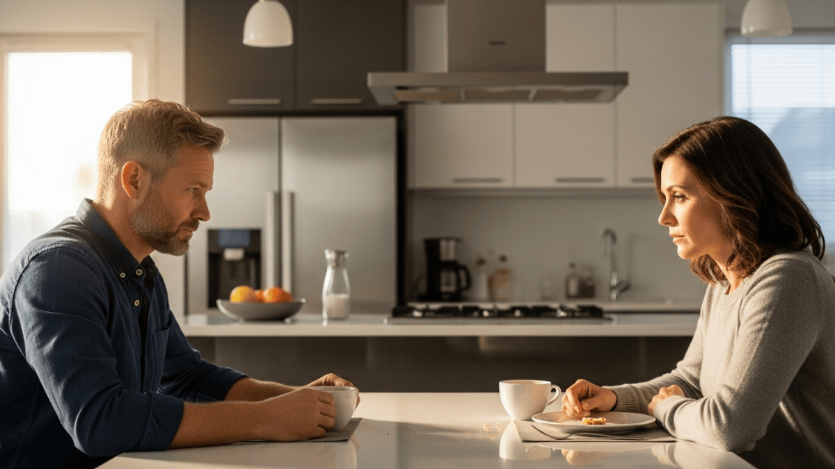 He left, came back and I finally understood why our marriage failed