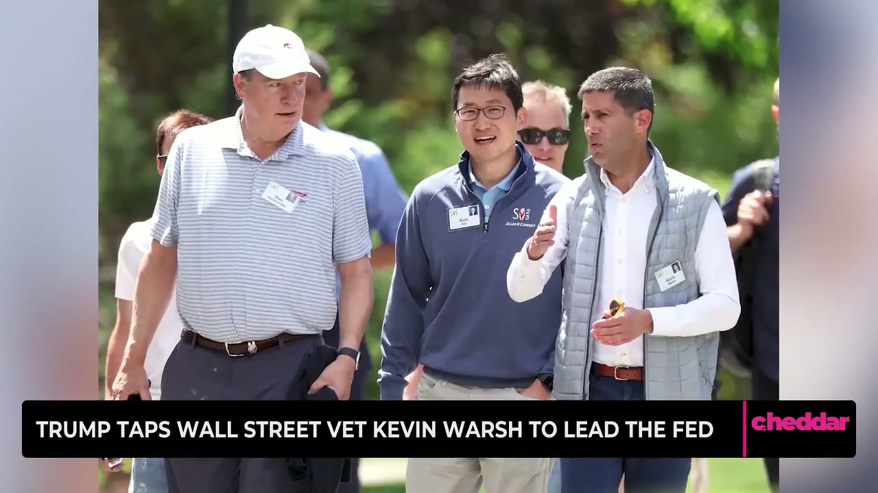 Trump taps Wall Street vet Kevin Warsh to lead the Fed