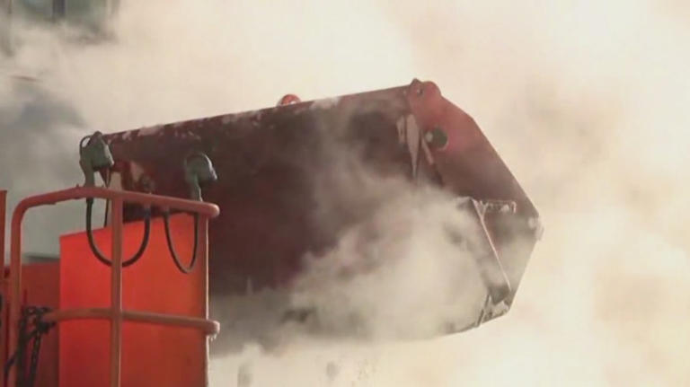 Snow removal stretches into weekend