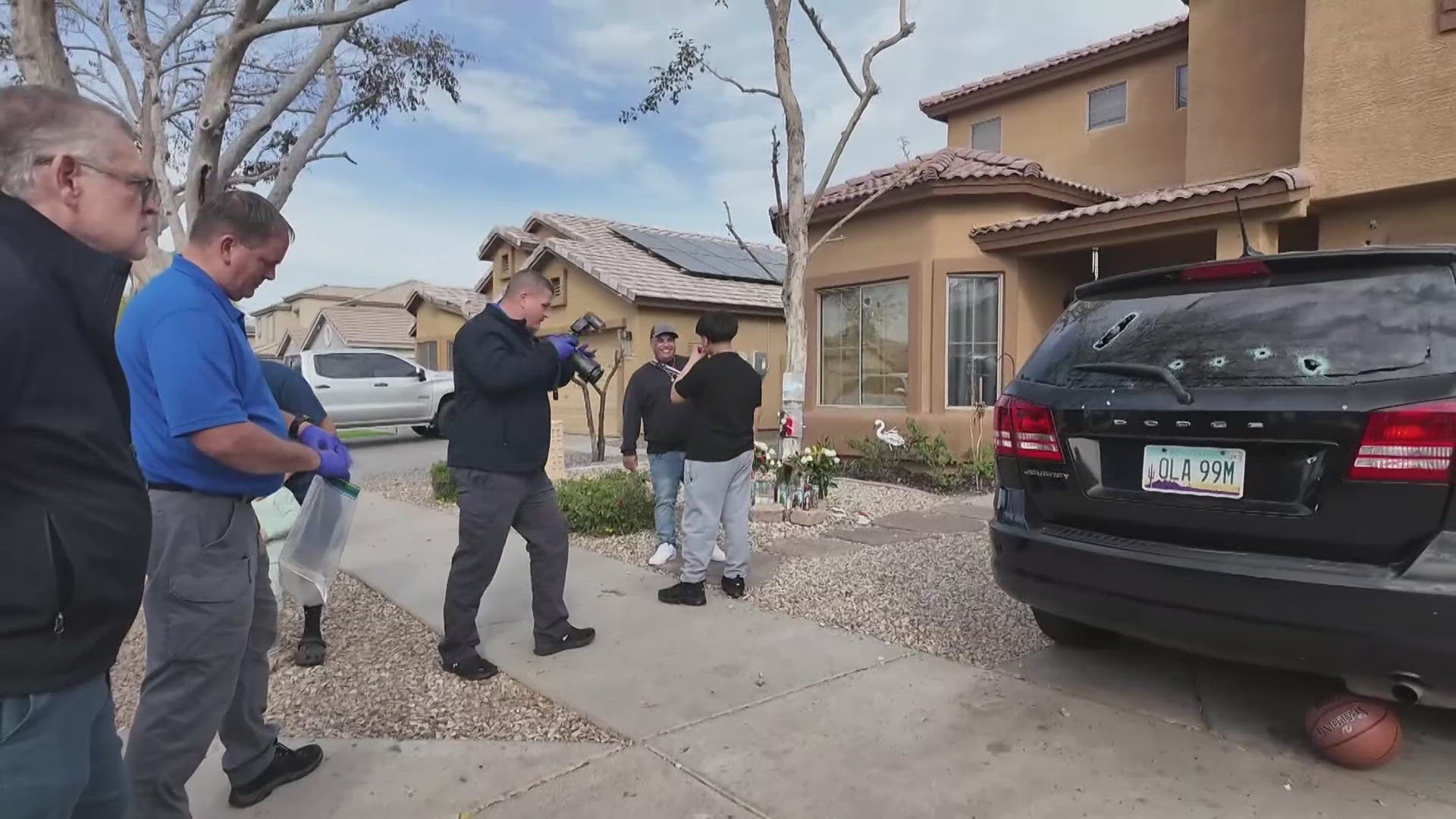 Records show police shot man fighting intruder