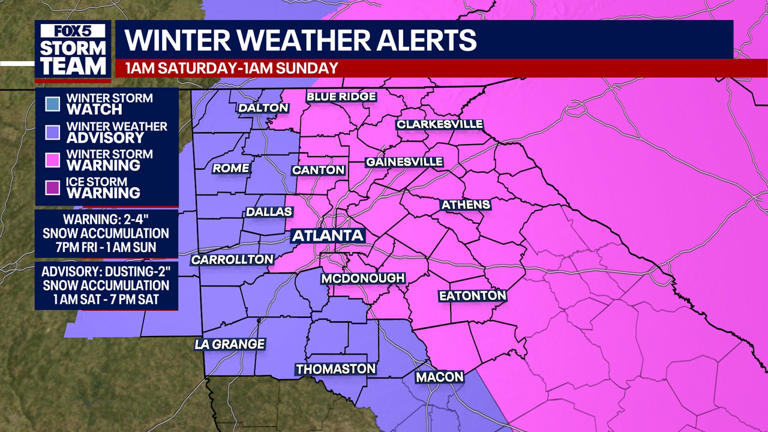 Updates: North Georgia preparing for more frigid temperatures