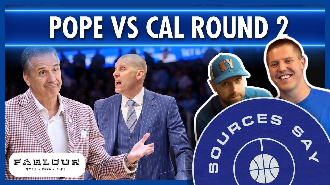 Sources Say goes LIVE from Fayetteville to talk Mark Pope vs. Coach Cal ...