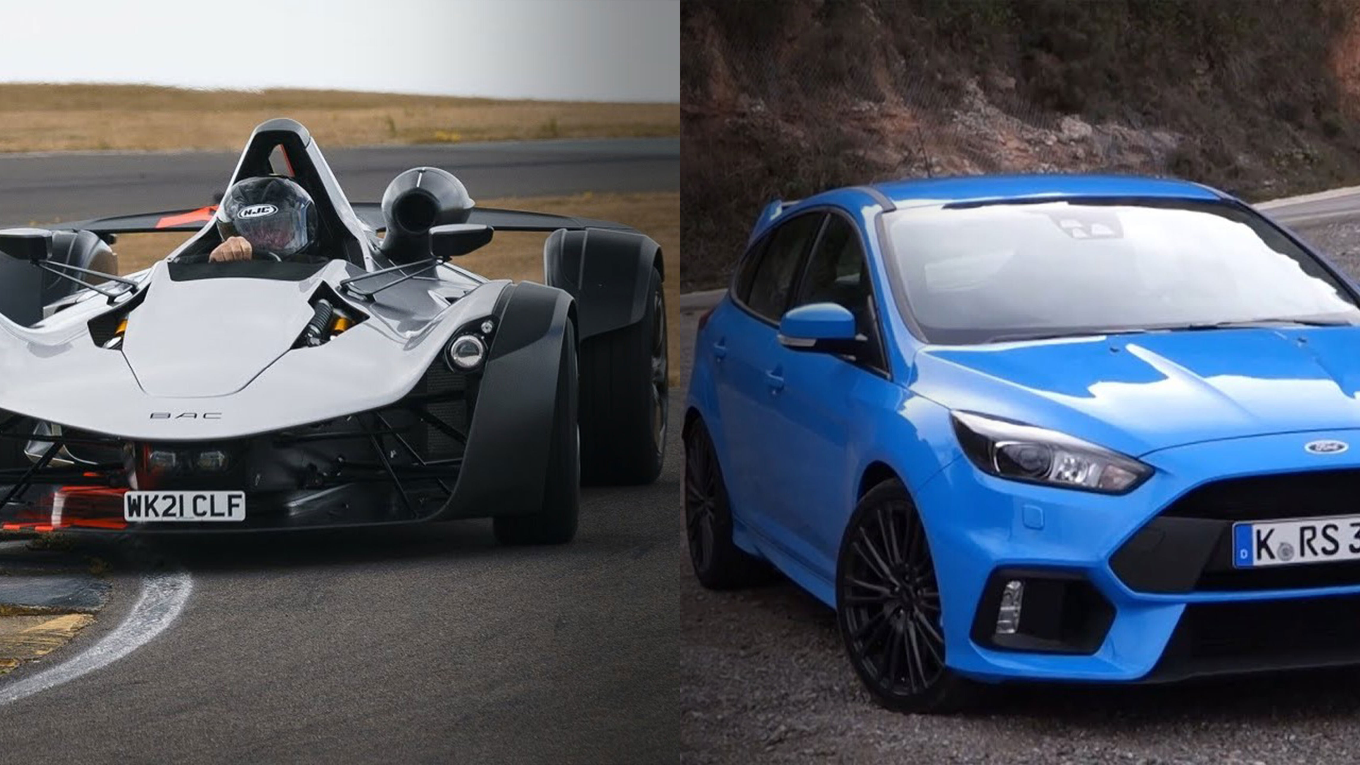 BAC Mono R v/s Ford Focus RS