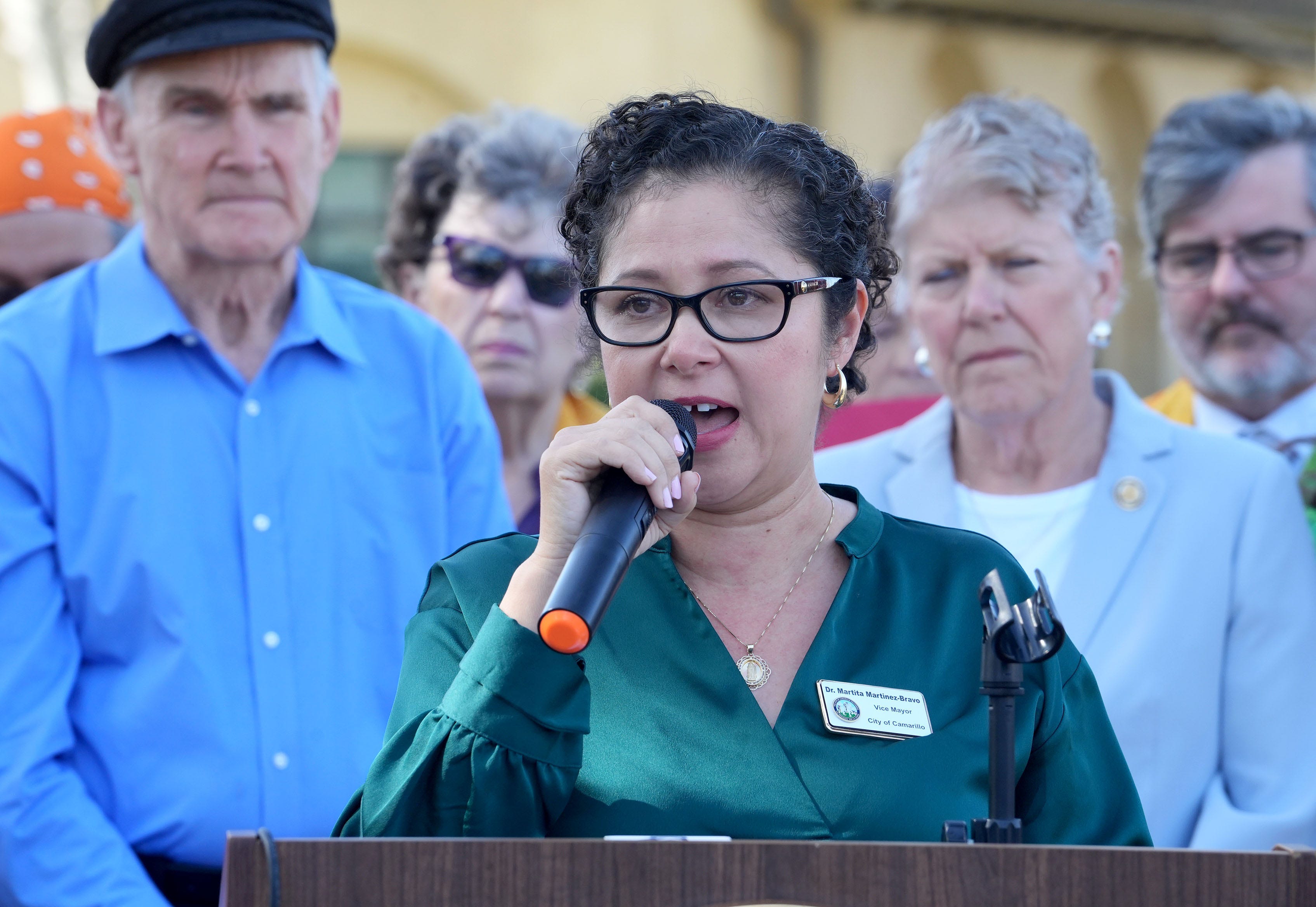 Brownley, local leaders call for end to violent ICE tactics