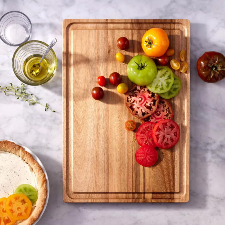 Target's $30 acacia wood carving board: A stylish upgrade for your kitchen