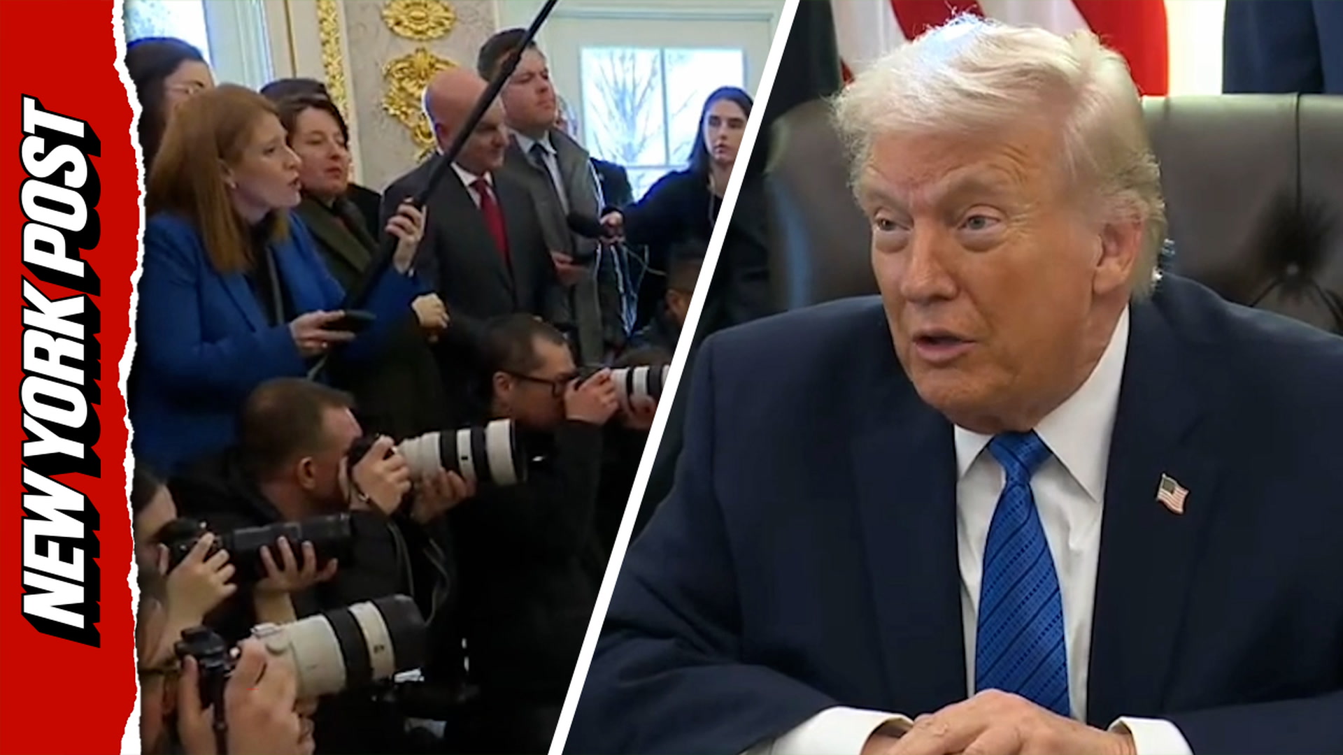 President Trump berates 'loud' ABC News reporter: 'I didn't call on you'