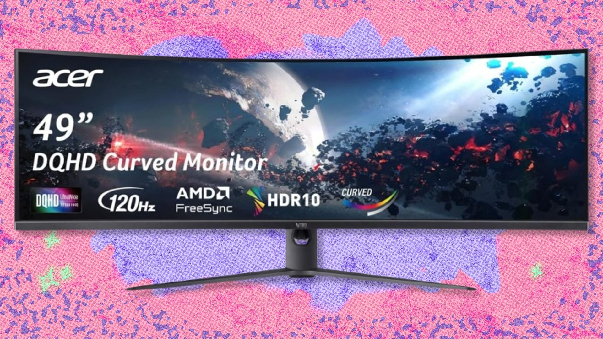 This 49-inch Acer Nitro curved gaming monitor is at its lowest-ever ...