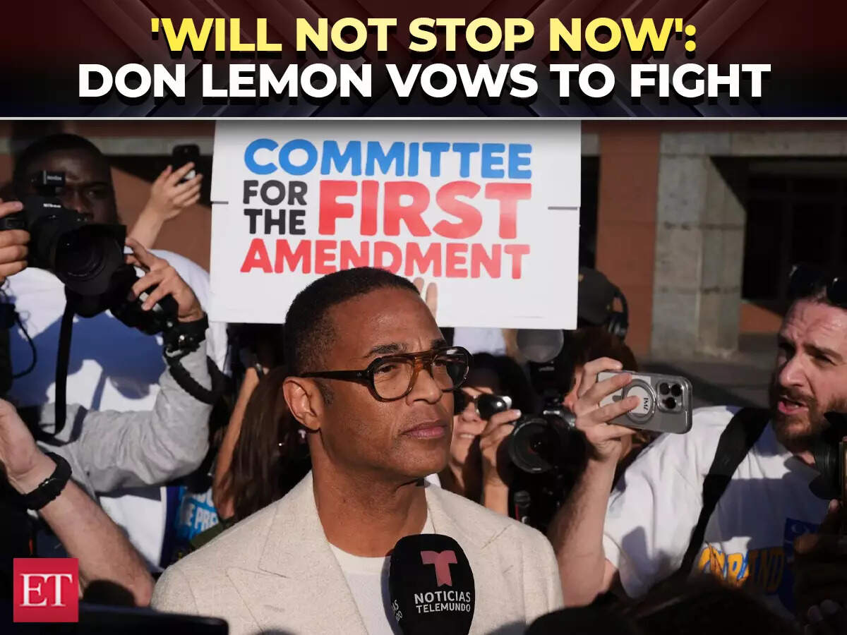 'Will not stop now': Ex-CNN anchor Don Lemon vows to fight after arrest ...