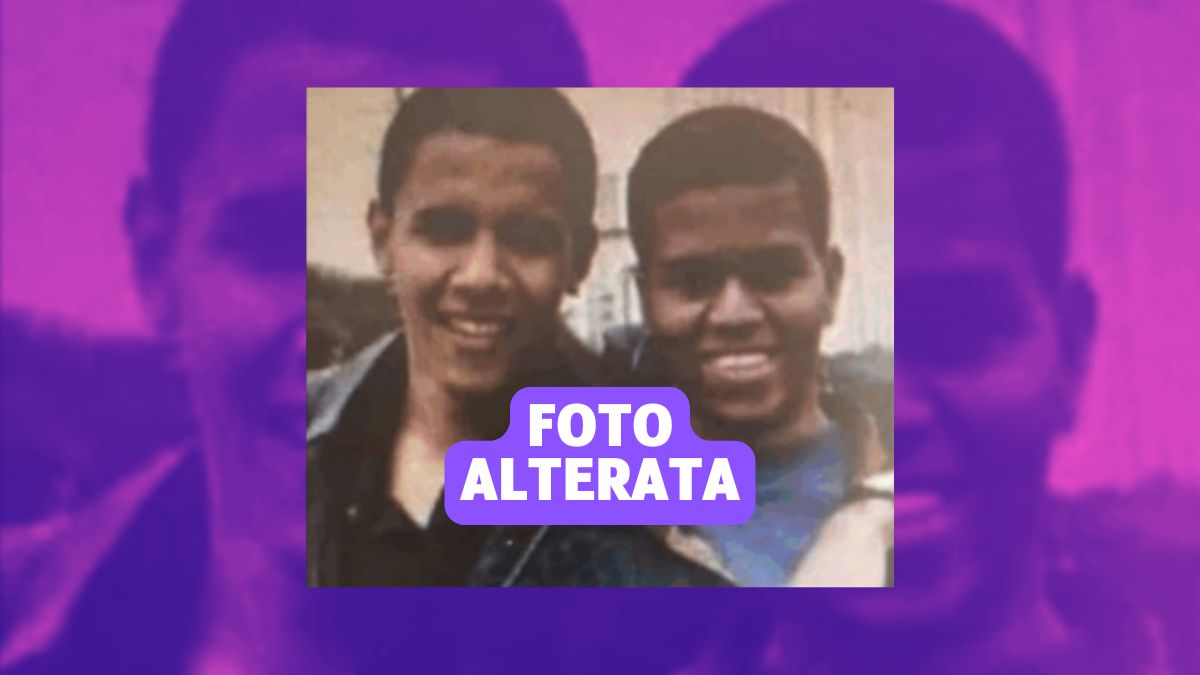 La falsa foto di Michelle Obama “uomo”