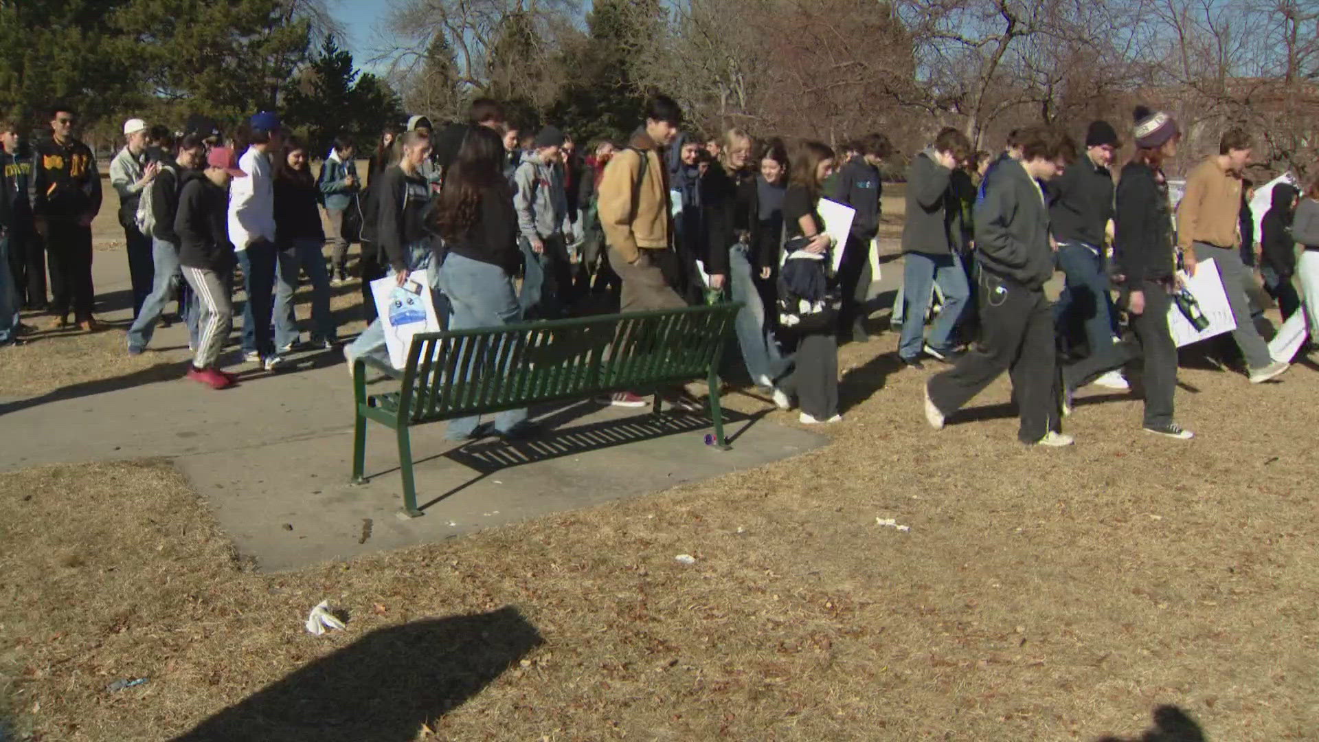Latest headlines | Colorado students take part in nationwide ICE protests