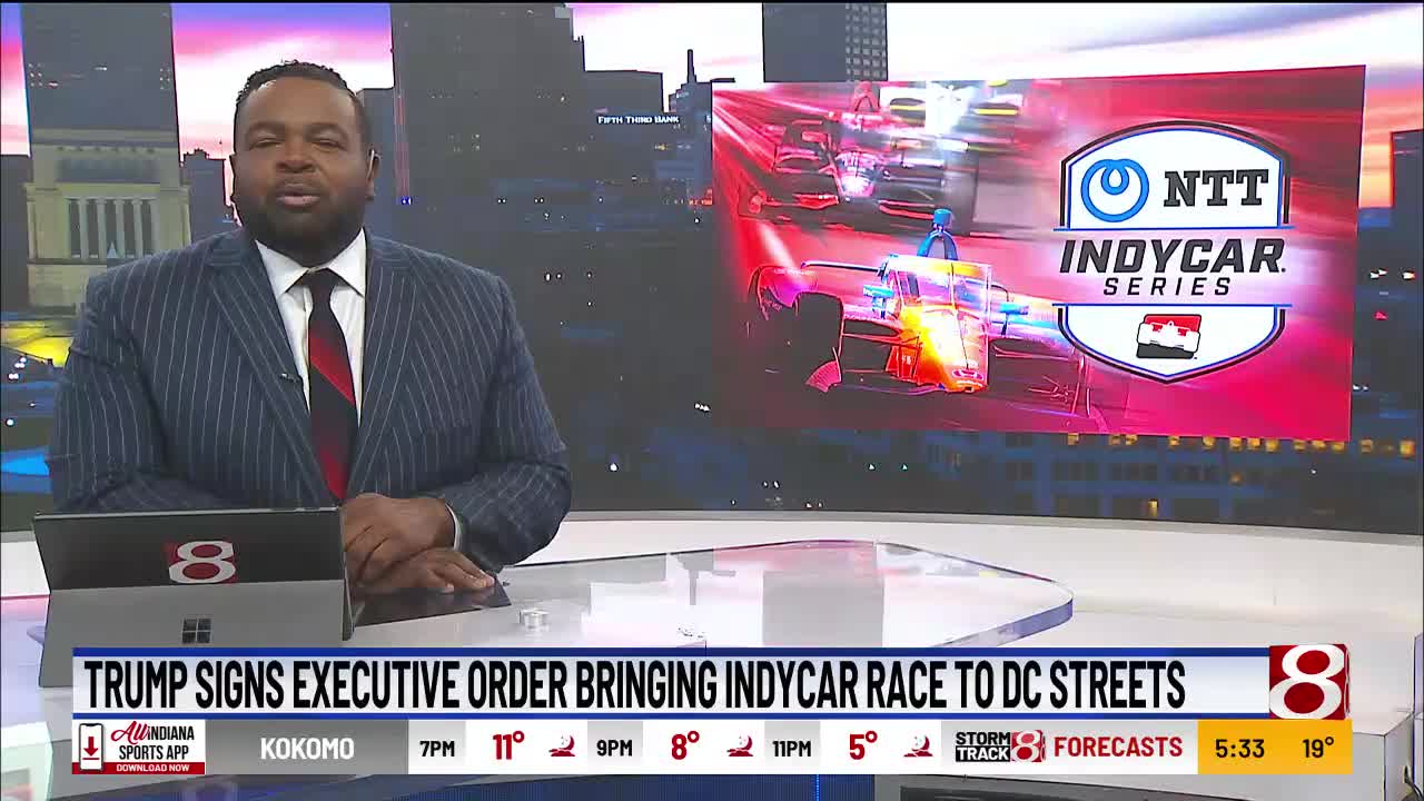 Trump signs executive order bringing IndyCar race to DC streets/IndyCar ...
