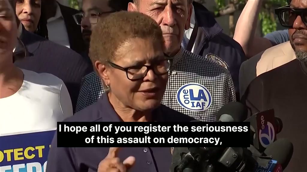 Mayor Bass condemns Don Lemon trial: All of you are at risk