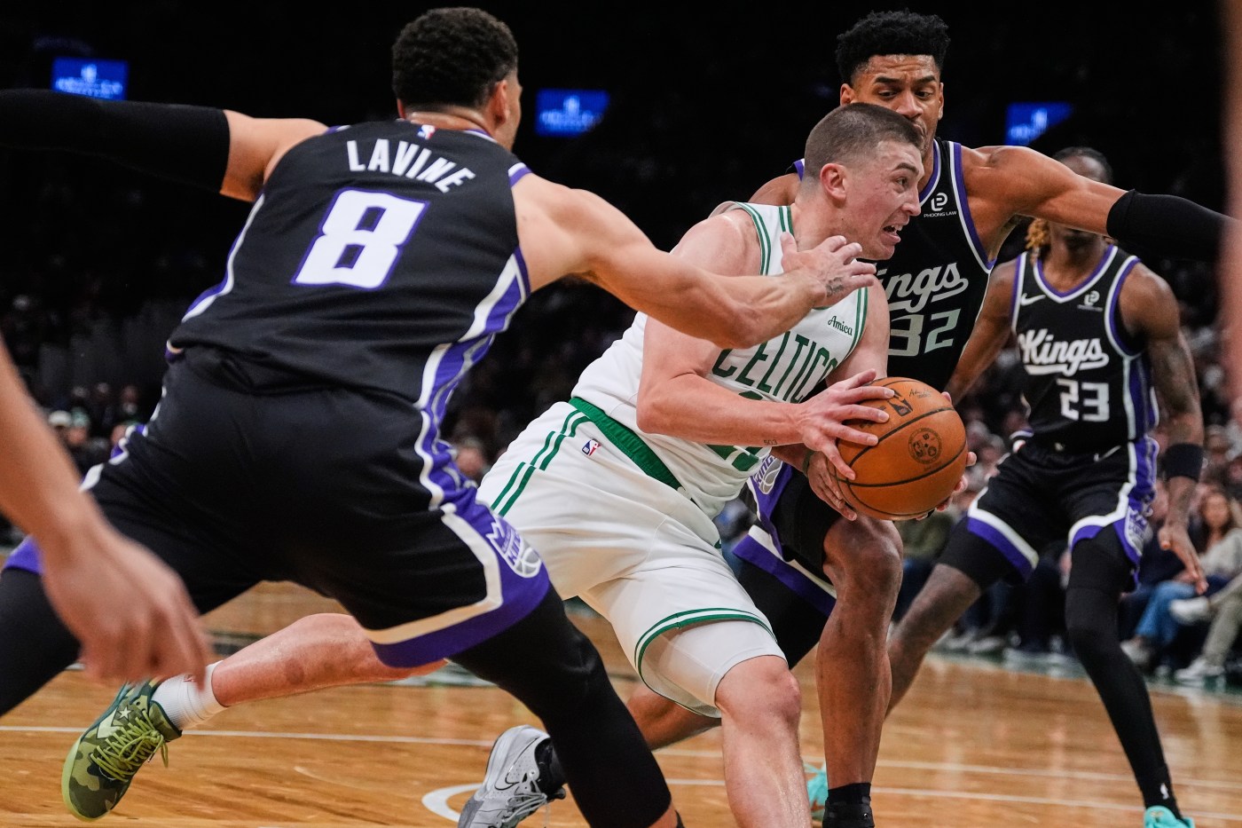 Payton Pritchard’s red-hot first half powers Celtics to rout of Kings