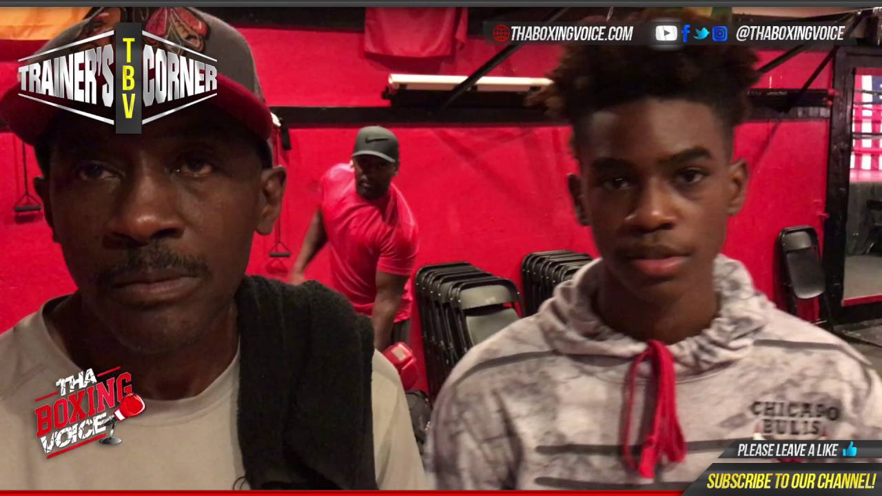 Omar Harrison and Muhaymin Harrison talk after big knockout win